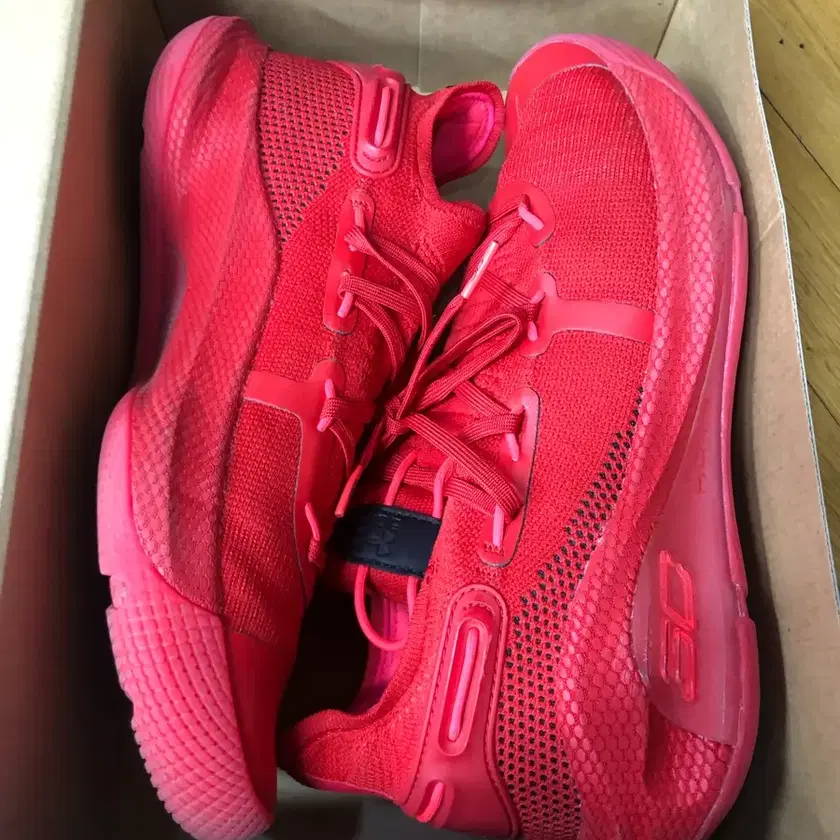 Curry 6 Red Basketball Shoes #커리6,#농구화,#언더아머농구,#275~280mm,#농구 on ...