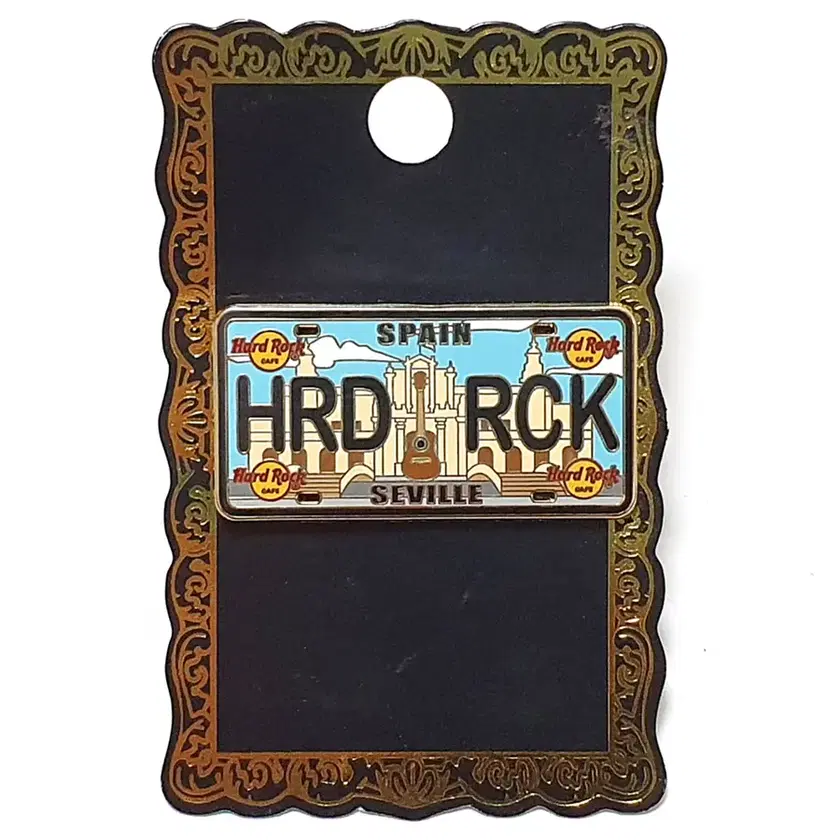 [Hard Rock Pin Badge] Hard Rock Cafe Spain Seville Pin Badge #하드락카페핀뱃지 ...