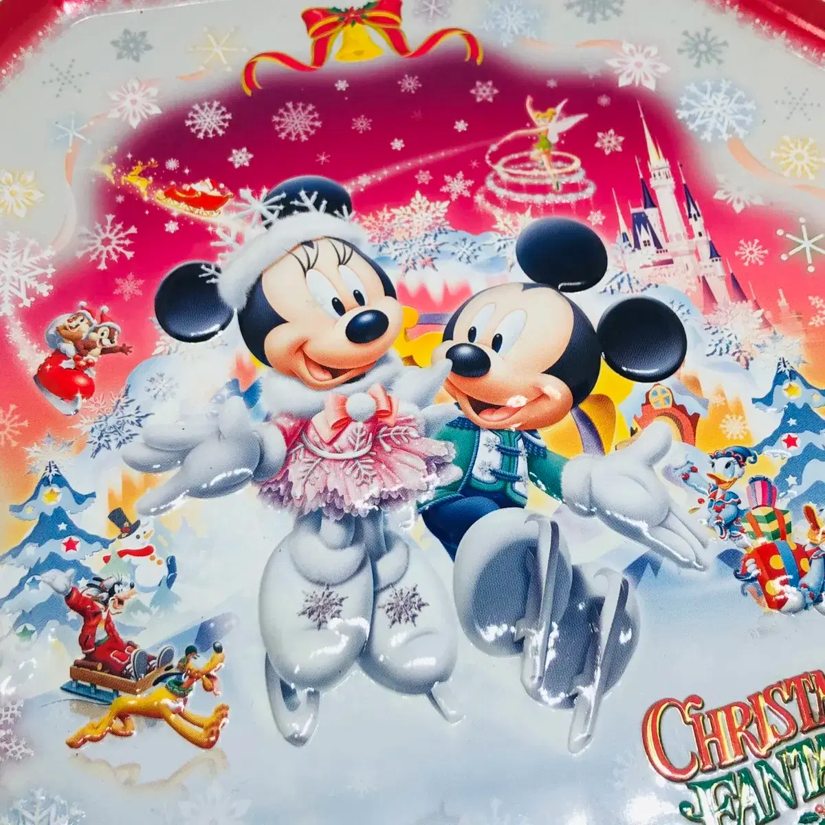 Rare/Collectibles 디즈니랜드,크리스마스한정,크리스마스,미키와미니,틴케이스 on Bunjang Global Site.