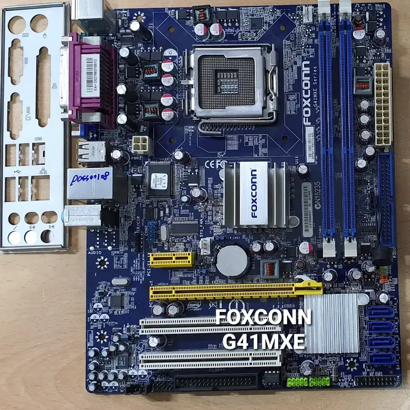 Foxconn G41MXE, Intel 775 socket, Intel G41 chipset, DDR3 #775소켓,#폭스콘 ...