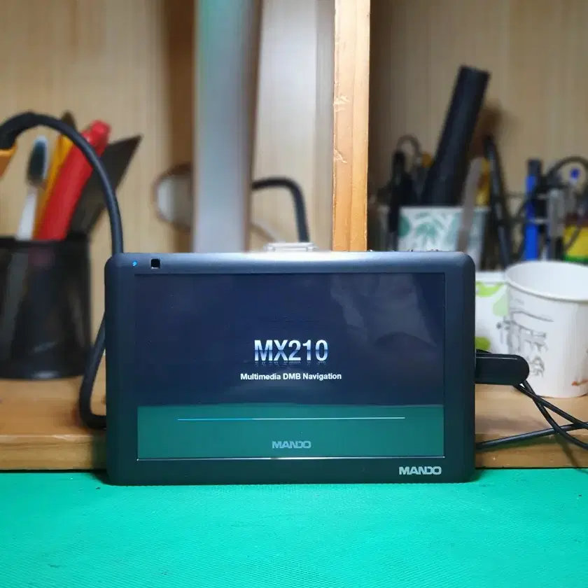 Mando MX210 7-inch navigation system #중고네비,#만도네비,#지니네비 on Bunjang Global Site.