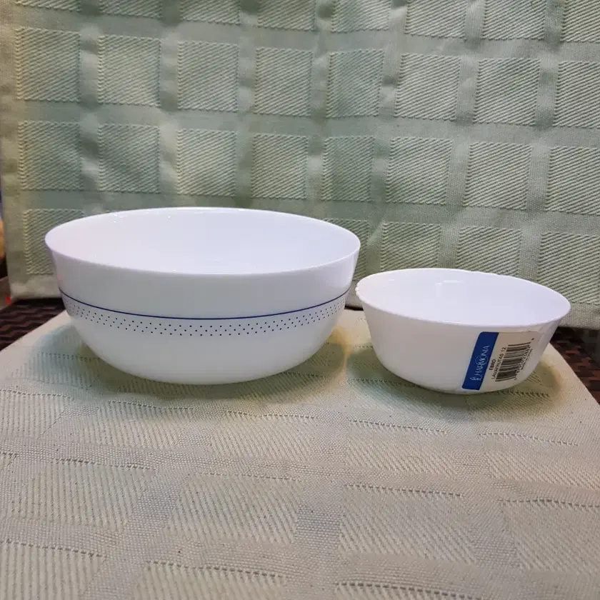 CORELLE Bowl/Home Set 스페인,빈티지,밀크글라스,공기,면기 on Bunjang with safe global ...