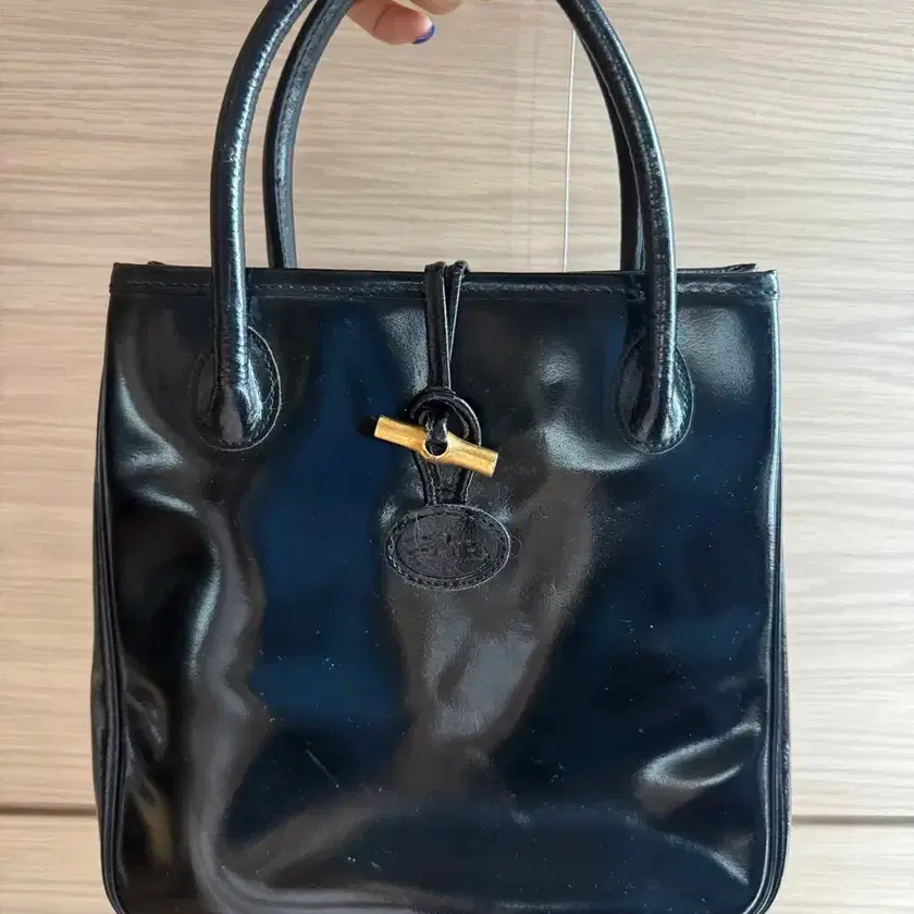 Longchamp Enamel Mini Tote Square Bag #롱샴정품가방,#롱샴토드백,#롱샴백,#롱샴로조스몰,#에나멜백 ...