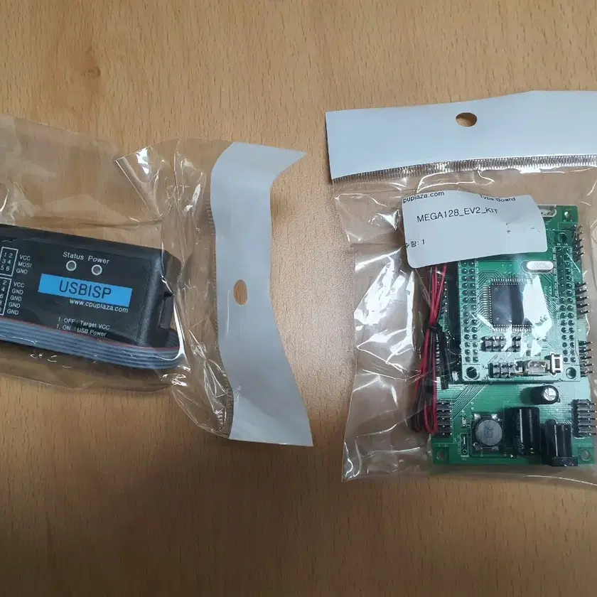 ATMEGA 128 kit with AVR USB-ISP #마이크로프로세서,#아트메가128,#cpuplaza,#iot,#코딩 ...