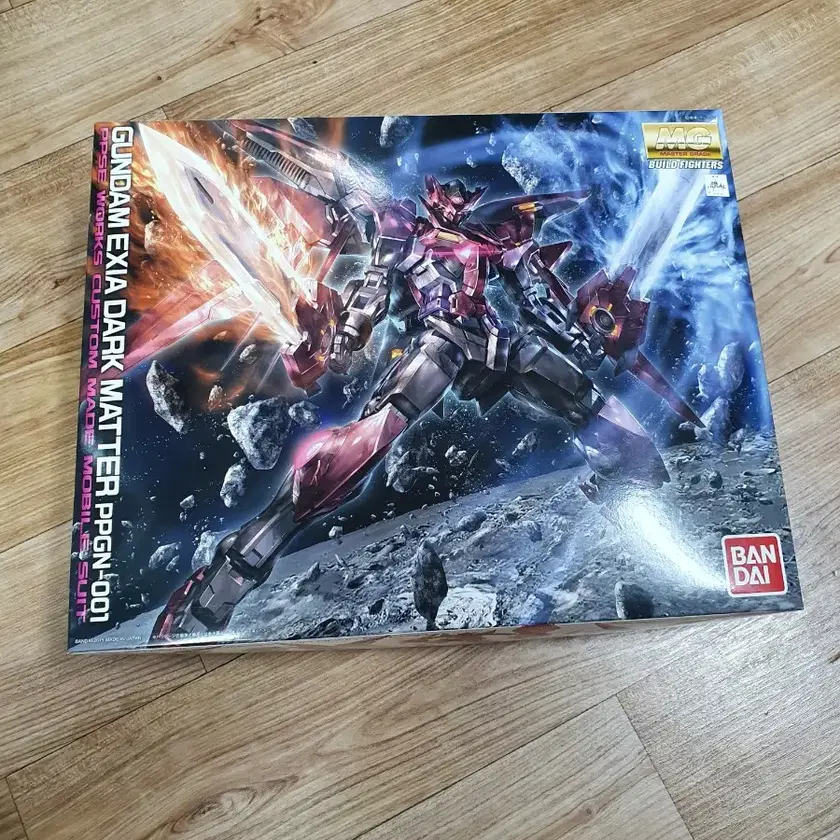 BANDAI | 반다이 zgl[Free Shipping]MG Exia Dark Matter Gundam Resin Statue ...