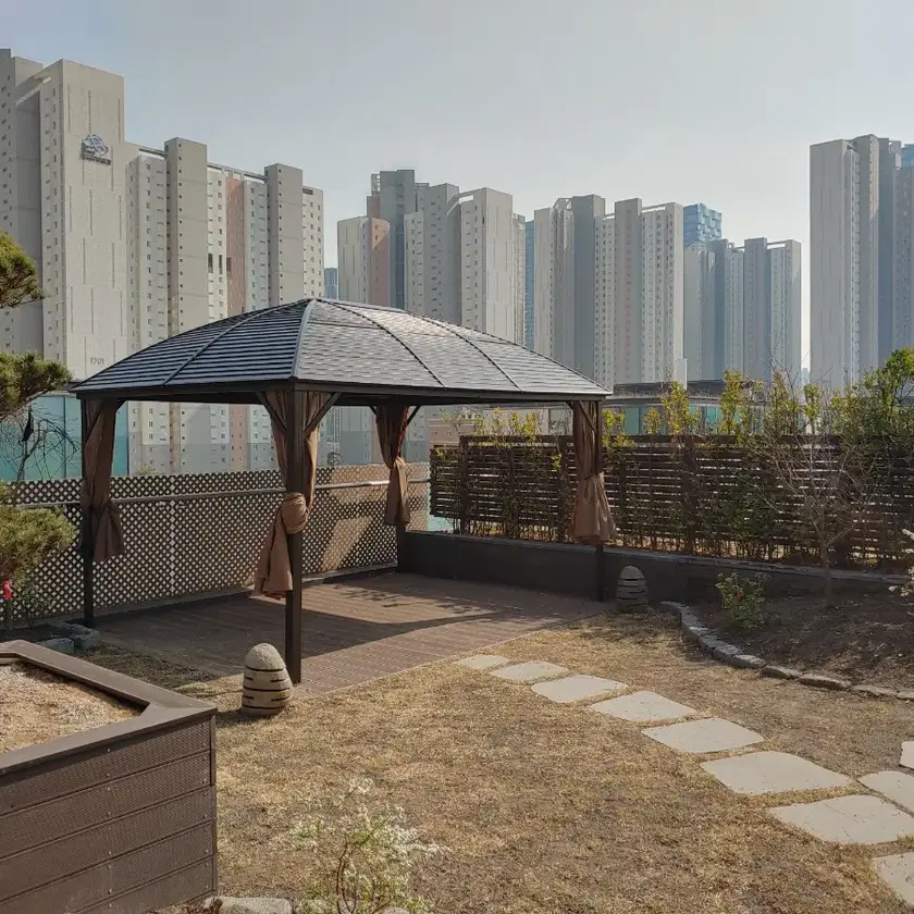 Pagora Gazebo Gazebo Shade Awning Door to Door Installation (Event ...