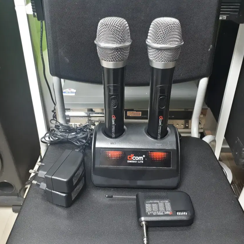 Dicom Wireless Microphone Set (DMK951) #무선마이크,#노래방,#마이크,#디컴,#수신기 on ...