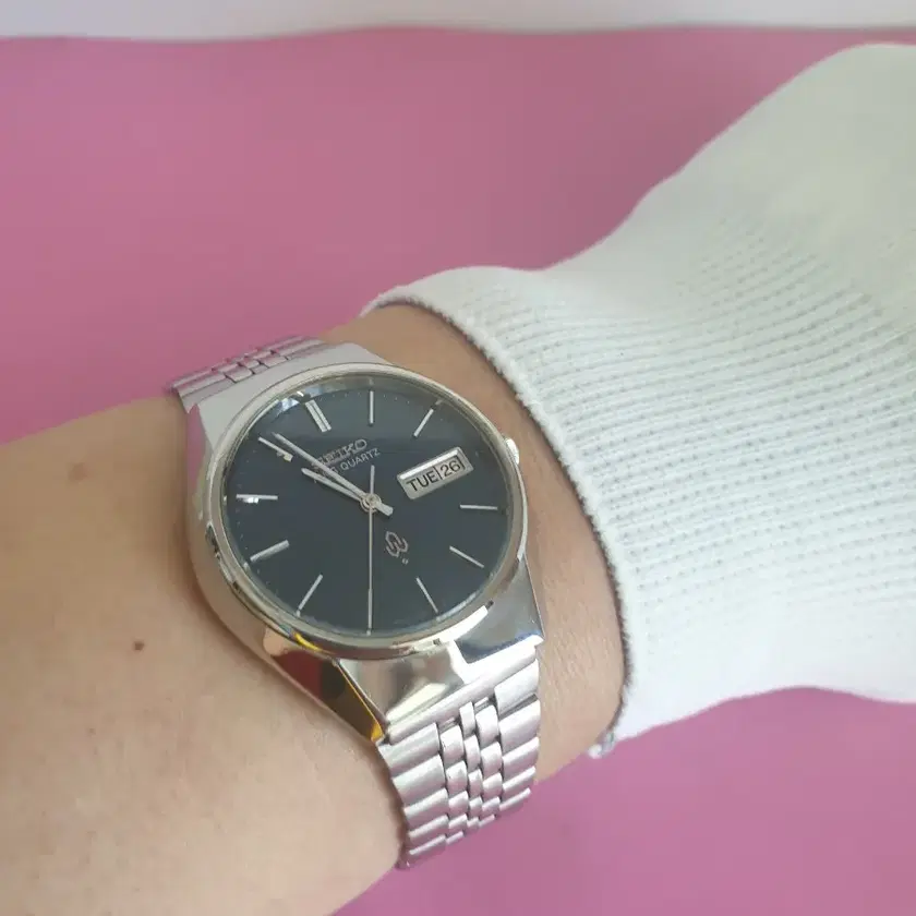 SEIKO | 세이코 Vintage Seiko King Quartz Men's Metal Watch/Deep Blue #세이코 ...