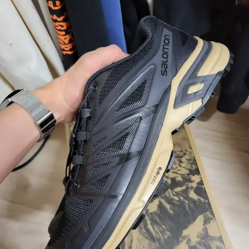 Salomon hiking boots XT-Wings 2 Advanced Black Size 285 #살로몬,#등산화,#트레킹화 ...