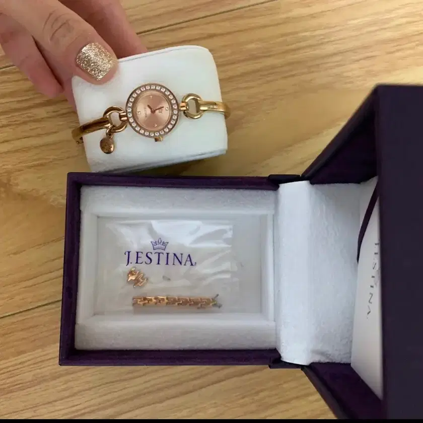 J.ESTINA | 제이에스티나 Jay Astina t-ara bracelet watch #제이에스티나시계,#제이에스티나팔찌 ...