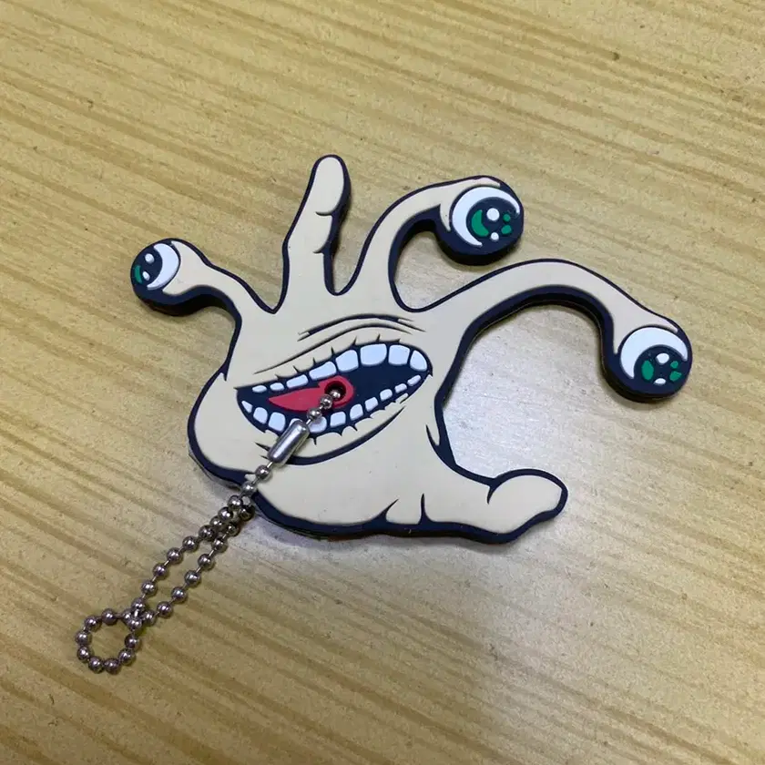Parasite water right is miggy rubber keyring #기생수,#미기,#오른쪽이,#러버키링,#키링 ...