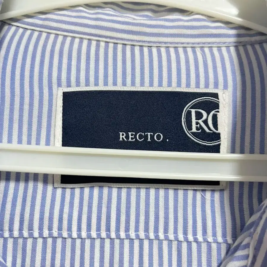 RECTO Shirt 렉토,렉토셔츠,스트라이프셔츠,여자셔츠 on Bunjang Global Site.