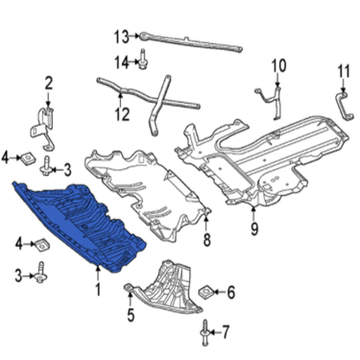 MERCEDES-BENZ Car Part 수입차순정대체부품,W213언더커버,2134륜언더커버,벤츠언더커버,E클래스언더커버 on ...