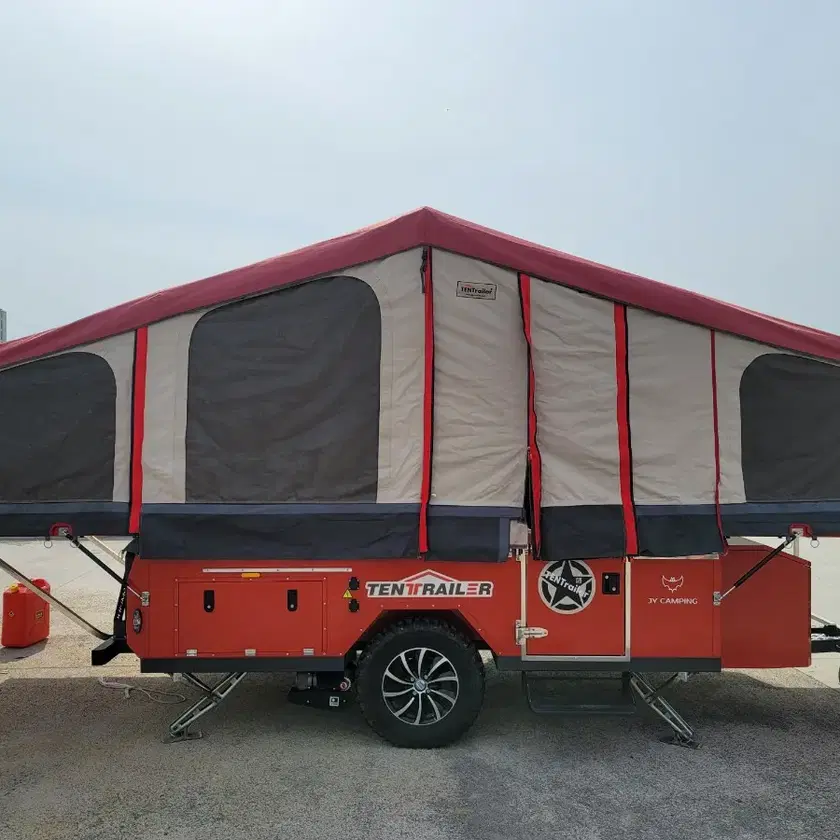 We are selling the Shinhwa Tent Trailer T7 (delivered in December 2020 ...
