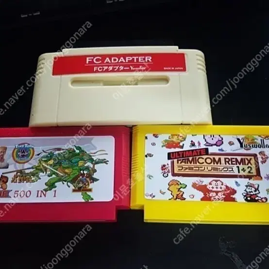 FC adapter for SuperFAMICOM (enables 8-bit FAMICOM to be driven on the ...