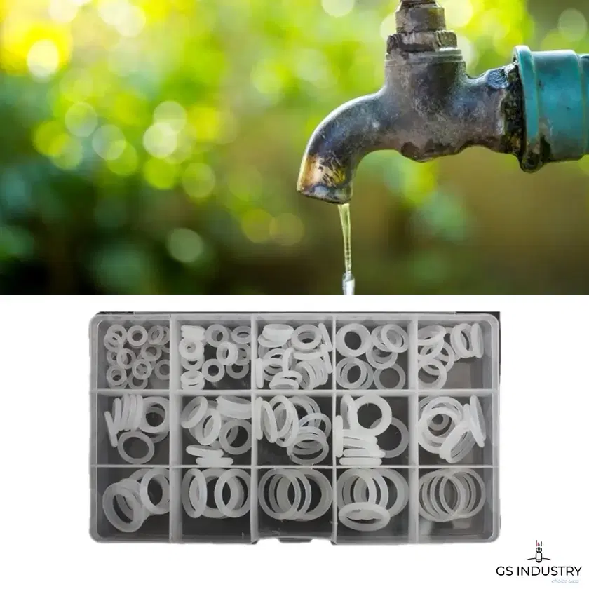 155 sets of leak-proof silicone rubber O-rings #오링,#고무오링,#실리콘오링,#누수방지 ...