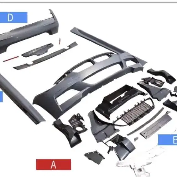 BMW F30 3 Series M Tech M Package Bumper Full Body Kit Painted Discount ...