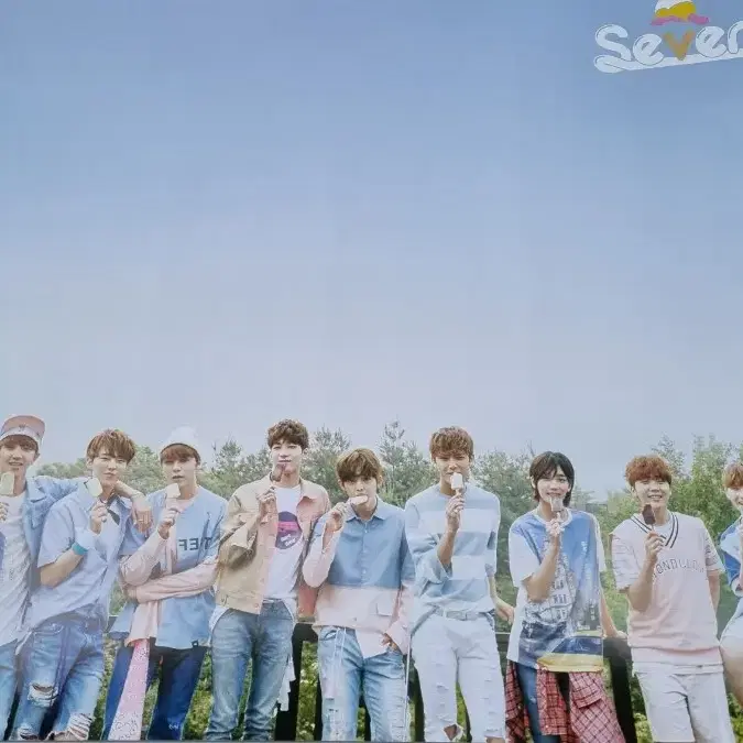 SEVENTEEN | 세븐틴 Seventeen Azure poster Ground Penetrating wts Zuu A ...