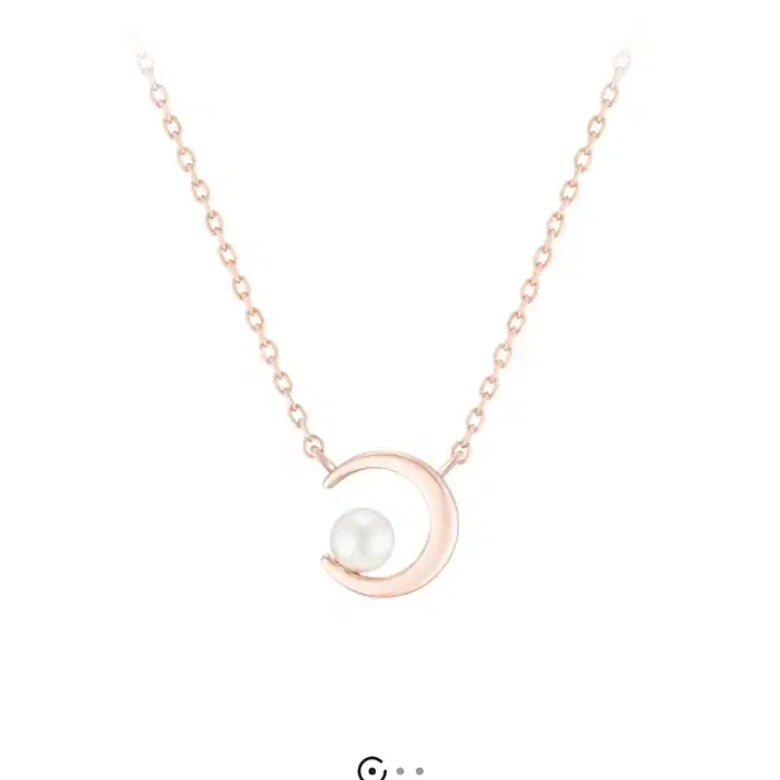 J.ESTINA | 제이에스티나 [New Arrivals] JayEstina Moon Necklace Rose Gold ...