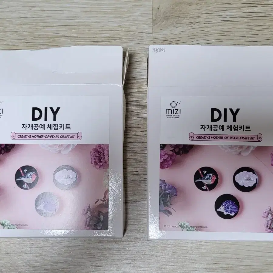 Handicraft 자개공예 체험키트 그립톡 고슴도치 올빼미 On Bunjang With Safe Global Shipping