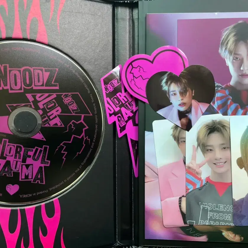 WOODZ (cho seungyoun) Colorful Trauma First Edition album full set ...