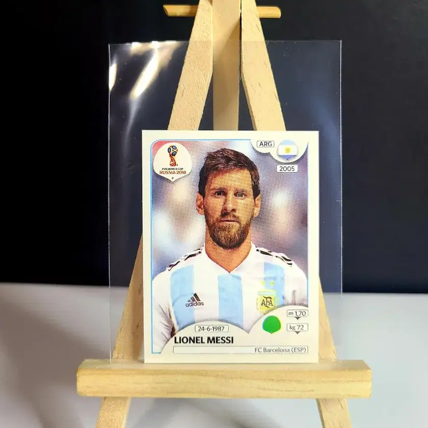 Lionel Messi Sports Card (Sticker) #메시,#리오넬메시,#스포츠카드,#메시카드,#파니니 on ...
