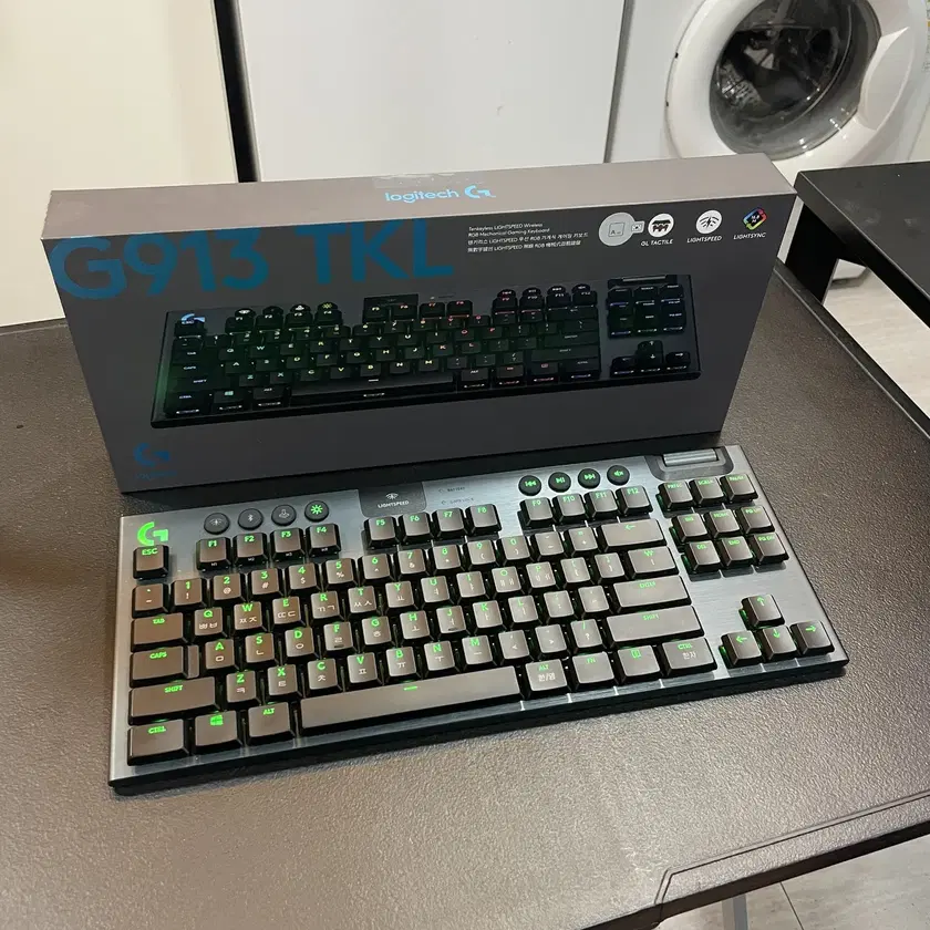 LOGITECH | 로지텍 Logitech G913 TKL TACTILE (black) keyboard for sale ...