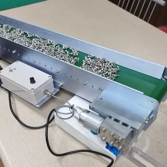 Mini belt conveyor (new product/custom-made product) - control box ...