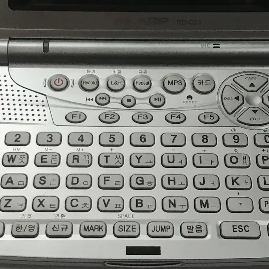 SHARP Mp3/Pmp 전자사전,샤프,sharp,리얼딕,realdic on Bunjang Global Site.