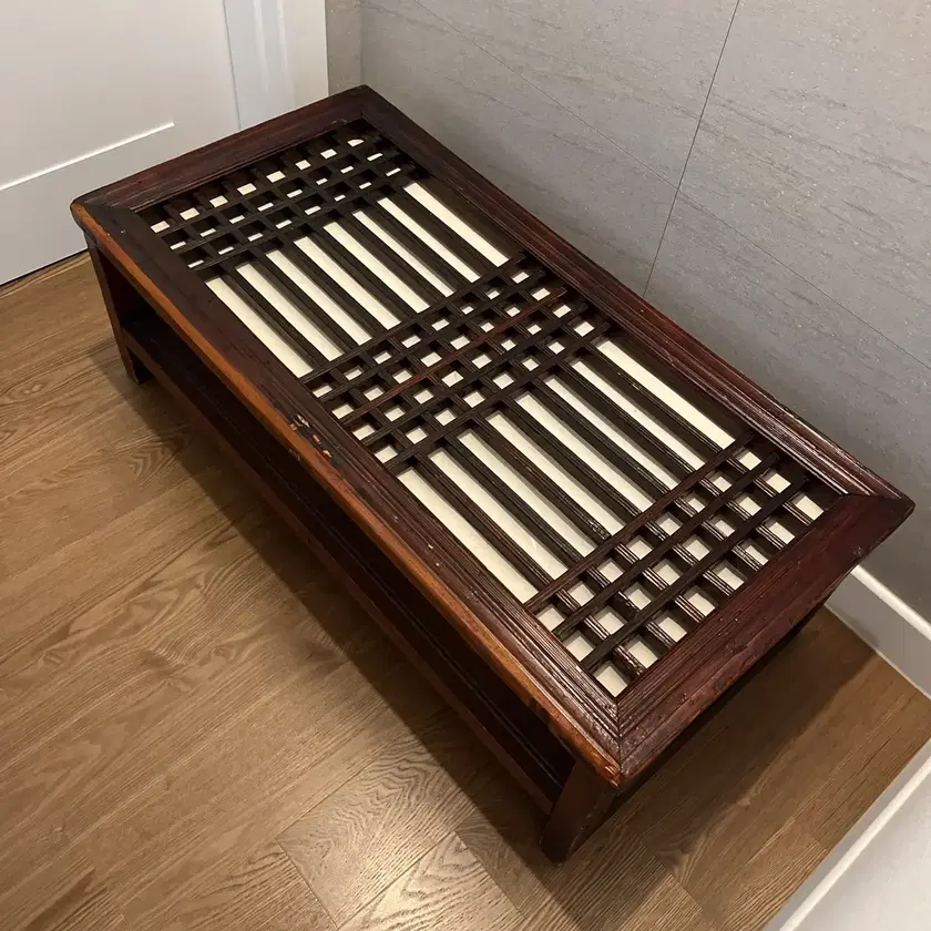 Quick sale) Antique furniture Hanok door frame Window frame Floor ...