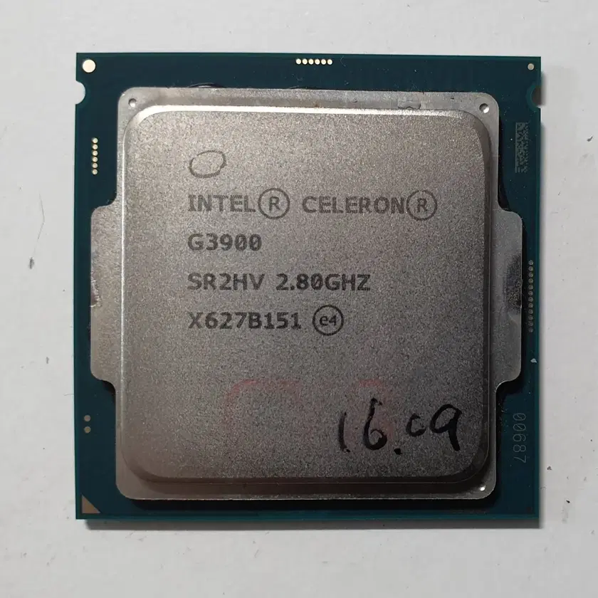 Intel 6th Gen G3900 CPU ( 1151 sockets / Skylake) #cpu,#6세대,#G3900,# ...