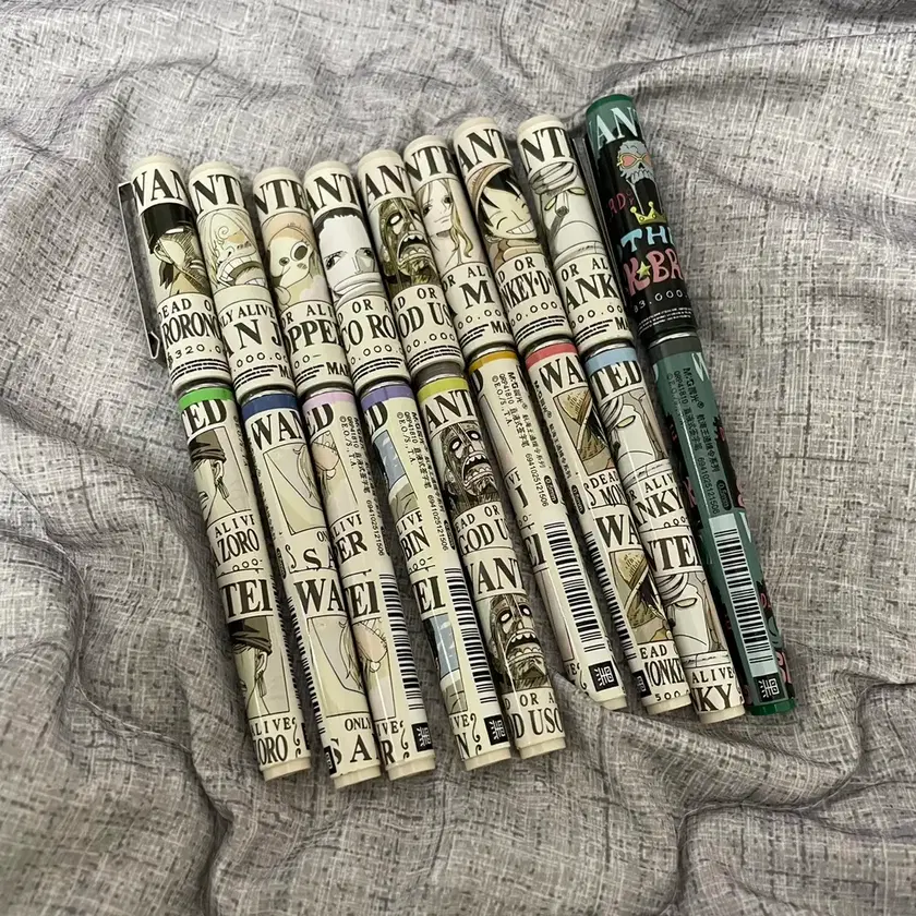ONEPIECE | 원피스 ONEPIECE Ink Pen Ballpoint Pen 0.5mm Rupee Sangi Zoro ...