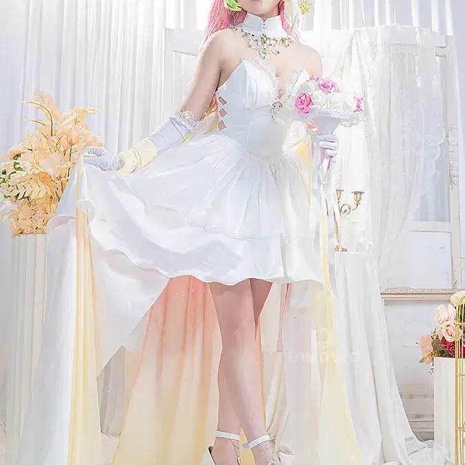 [UO Shop] We sell Mitsuri Kugaru's wedding dress cosplay costumes #귀칼 ...