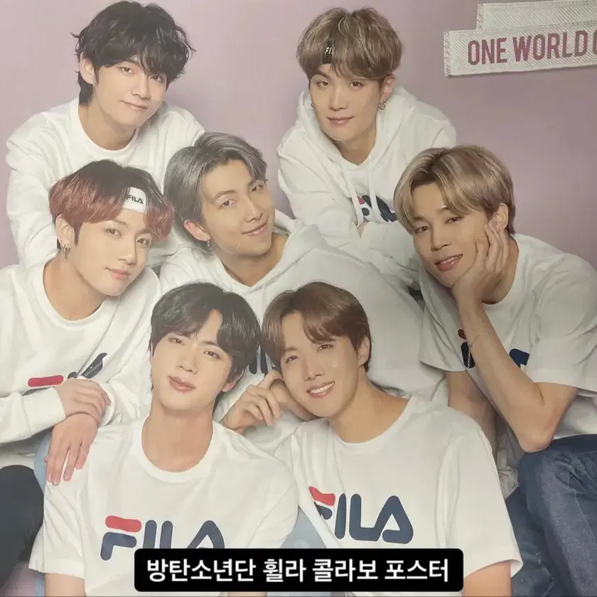 BTS Poster/Pictorial 방탄소년단,방탄휠라,#bts on Bunjang Global Site.