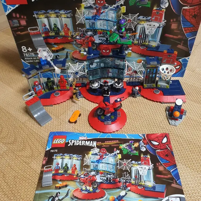 LEGO | 레고 Includes 6 genuine LEGO Spider-Man Lab figures #스파이더맨,#레고 ...
