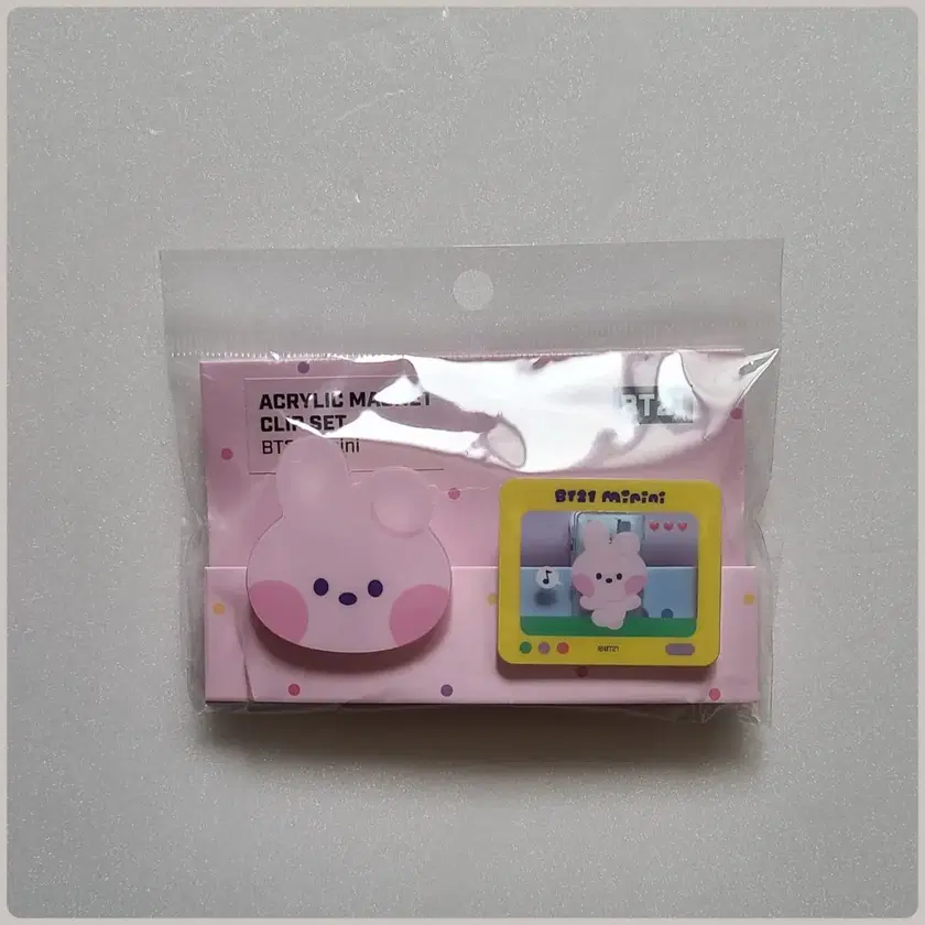 BTS Cookie Minnie Magnet Clip Set #방탄소년단,#미니니,#정국,#쿠키,#BTS on Bunjang ...