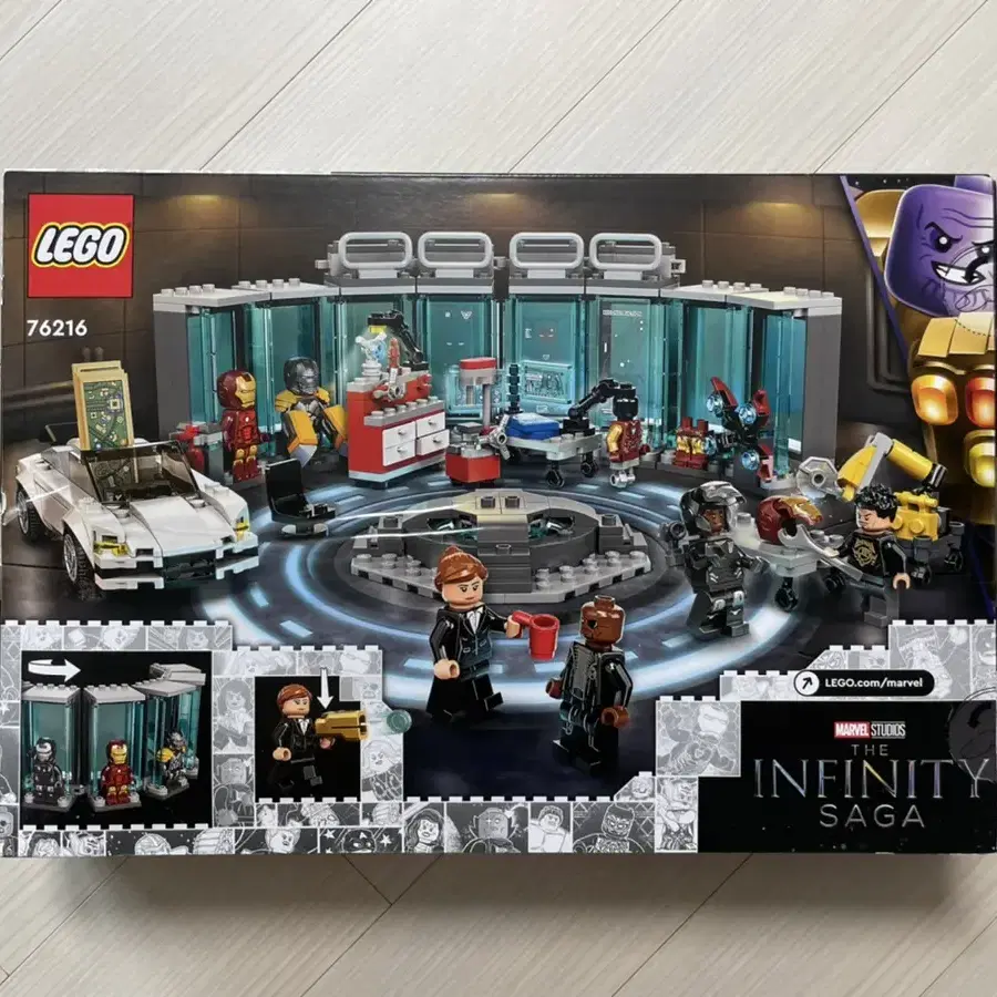 LEGO Lego/Building Blocks 76216,레고,마블,아이언맨,연구소2 on Bunjang Global Site.