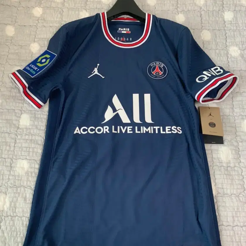 21-22 PSG Paris Saint-Germain ADV Authentic Home Shirt with Messi ...