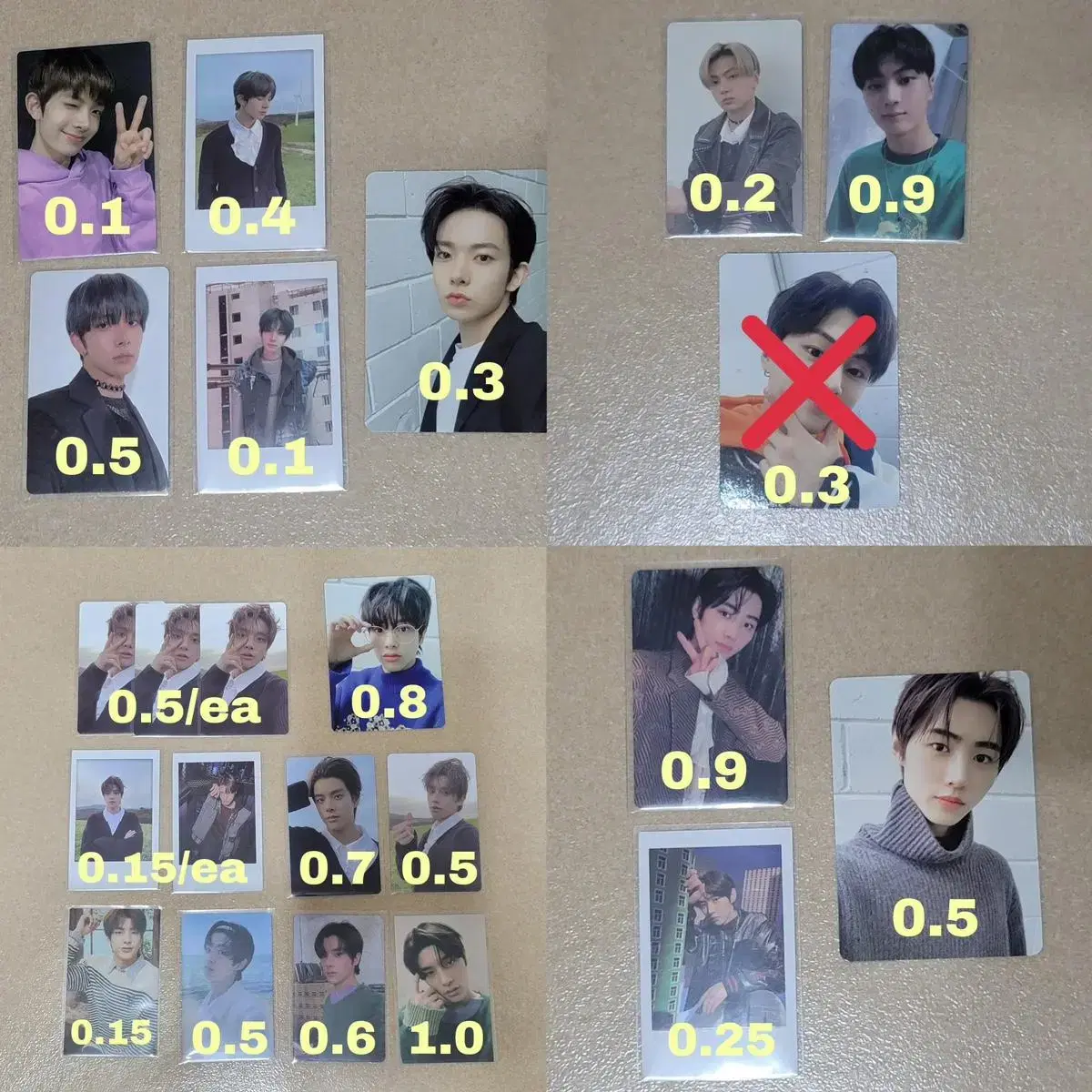 ENHYPHEN Photo Card 엔하이픈,enhypen,엔하이픈포카,poca,엔하이픈제이크 on Bunjang Global ...