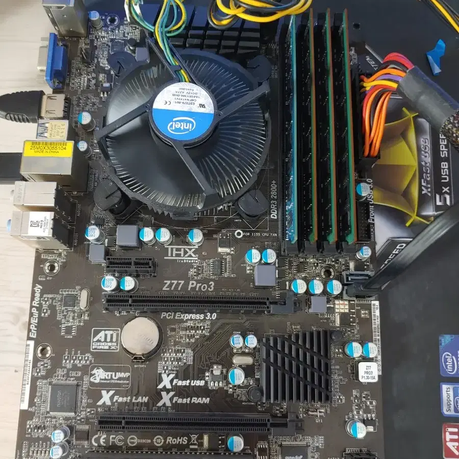 CPU/Motherboard z77,1155,메인보드,애즈락,asrock on Bunjang Global Site.