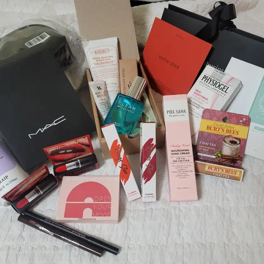 Clean Perfume Kiehl's Mac Burt's Bees Tamburins FizioGel, etc. bulk Disposal #키엘,#맥,#피지오겔,#클린 ...