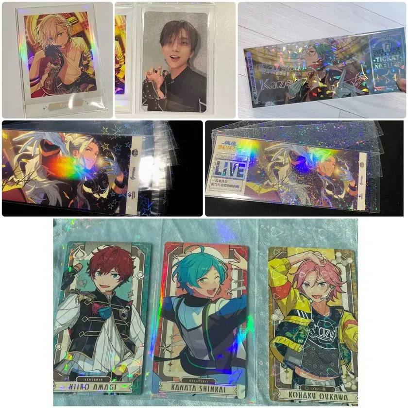 ENSEMBLE STARS Photo Card 라이브티켓,opp,포카,앙상블스타즈,앙스타파샤 on Bunjang with ...
