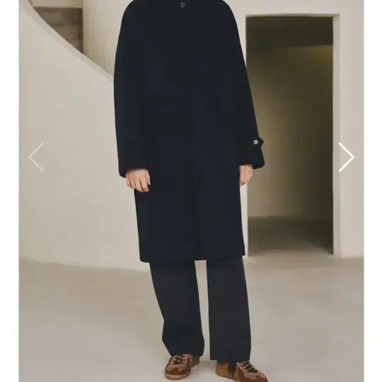 Coat 아트이프액츠,21FW,발마칸코트,네이비,M on Bunjang with safe global shipping.