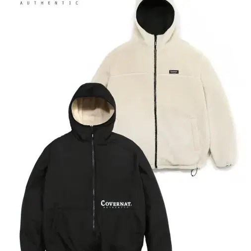 COVERNAT | 커버낫 [[L][Class A] CoverNet Reversible Fleece Warm-Up Jacket ...