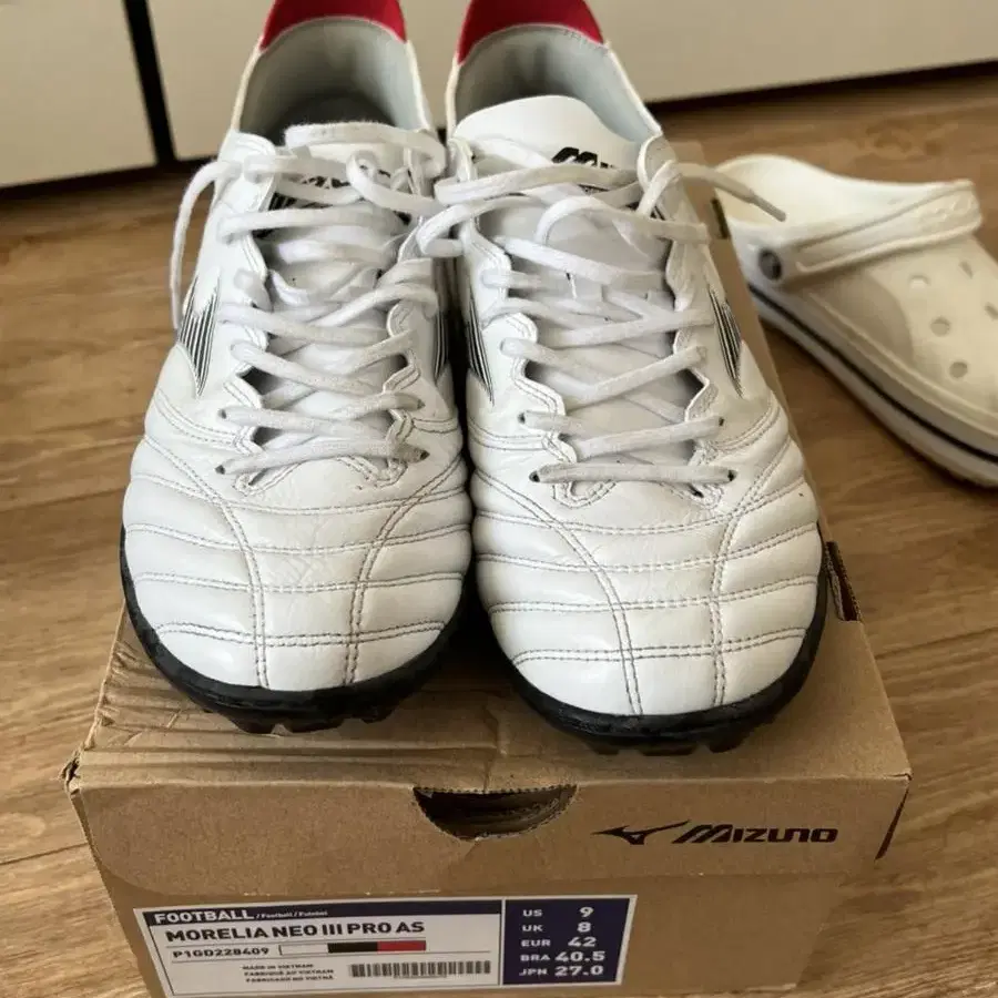 MIZUNO Soccer/Indoor Soccer Shoes 미즈노모렐리아,풋살화,미즈노,축구,270 on Bunjang ...