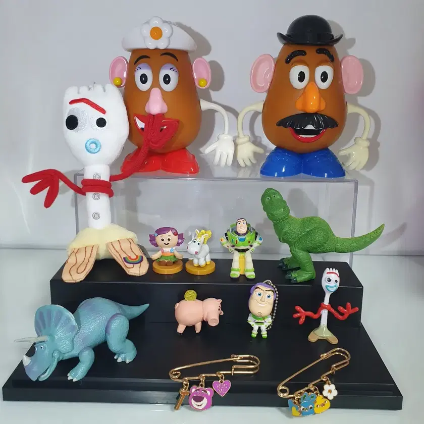 TOY STORY | 토이스토리 Toy Story Gacha Figures (Dolly, Buttercup, Buzz, Hamm ...
