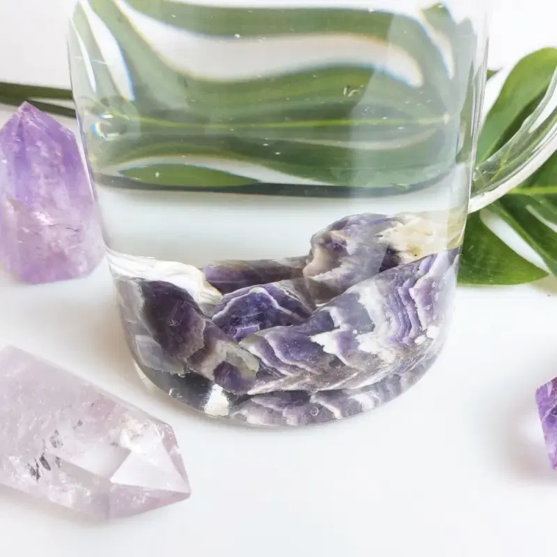 Health Water Eating Amethyst Mineral Drinking Water Jewelry Water 150g ...