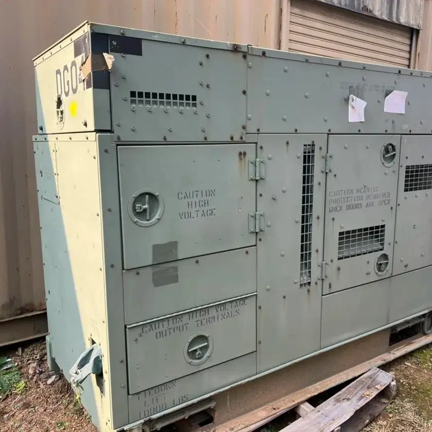 U.S. 60-kilowatt soundproof diesel generator for the U.S. military (new ...