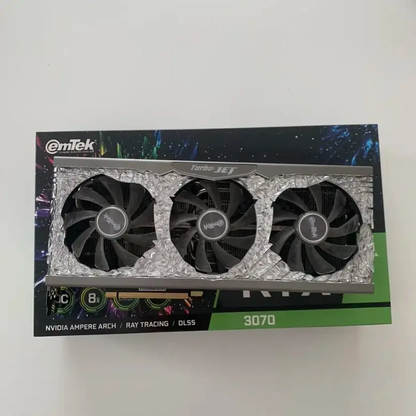 NVIDIA | 엔비디아 emtech rtx 3070 turbo jet #rtx3070,#turbojet,#이엠텍,#보석바 on ...