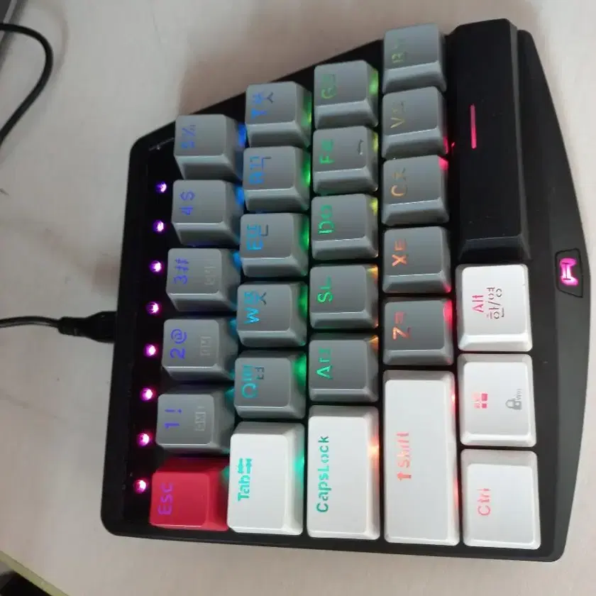 hand joy k1 wireless one-handed keyboard for PUBG only for sale on ...